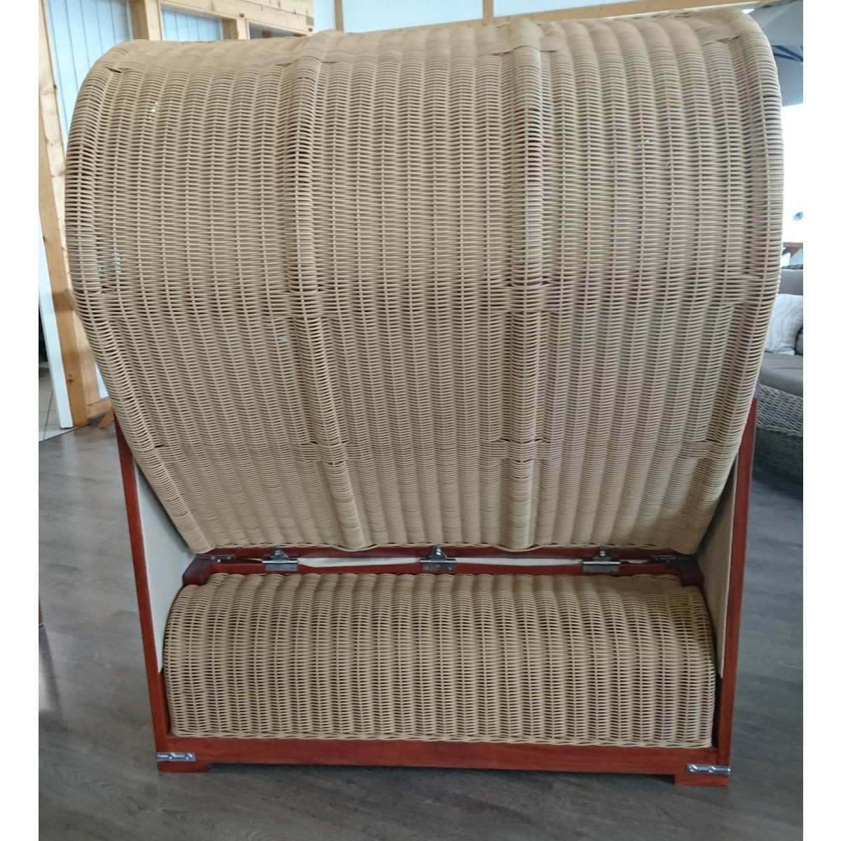 H2O Zentrum Strandkorb "Albatros XL" mit Bullauge